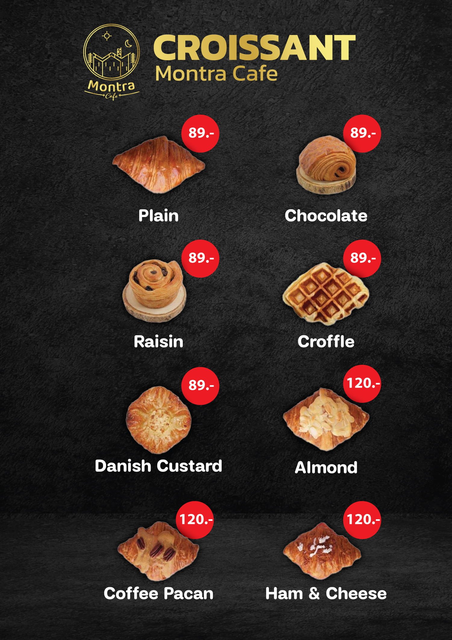 Montra Menu | ไร่วังบอน มนตราคาเฟ่ กางเต็นท์น้ำ คาเฟ่นครนายก